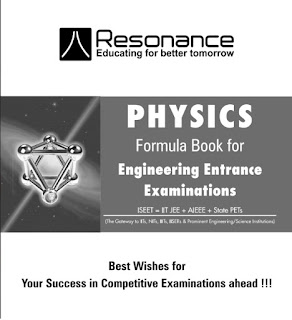 PHYSICS FORMULA BOOKS FROM RESONANCE INSTITUTE - RK PhysicsGuru