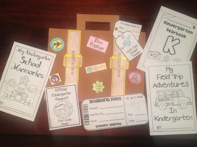Krazee 4 Kindergarten: End of the Year Memory Books / Suitcases ...