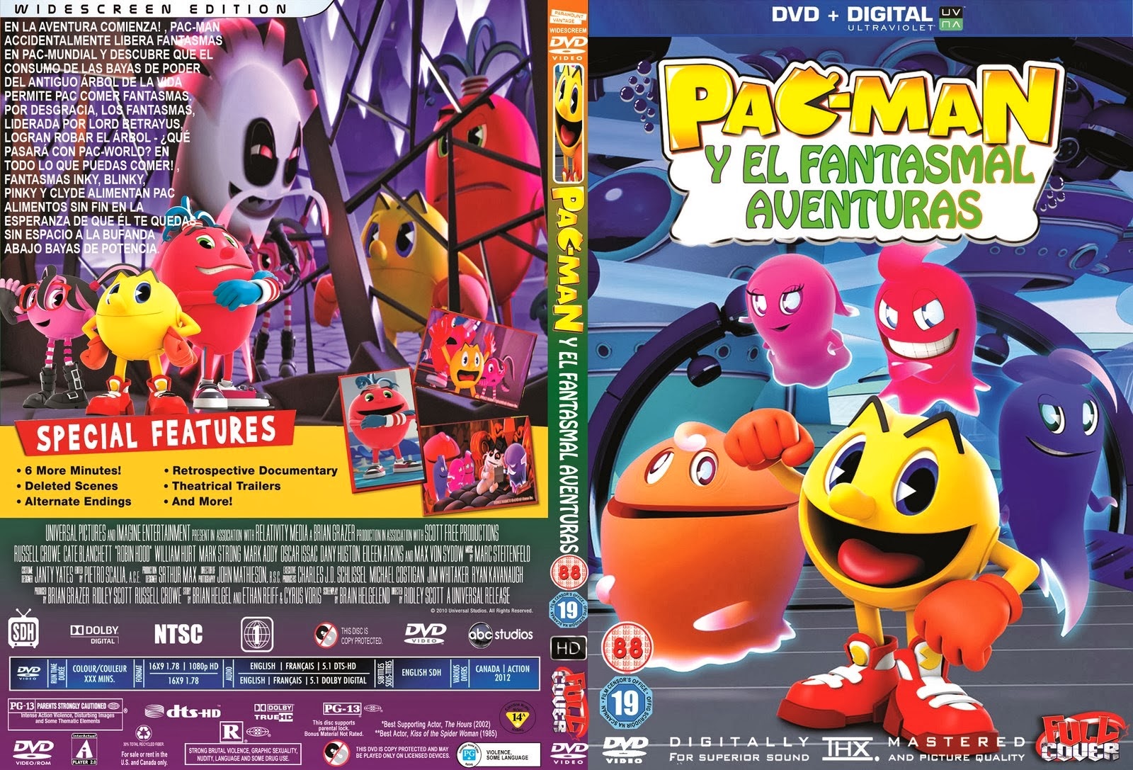 Cover: Pac-Man And The Ghostly Adventures dvd