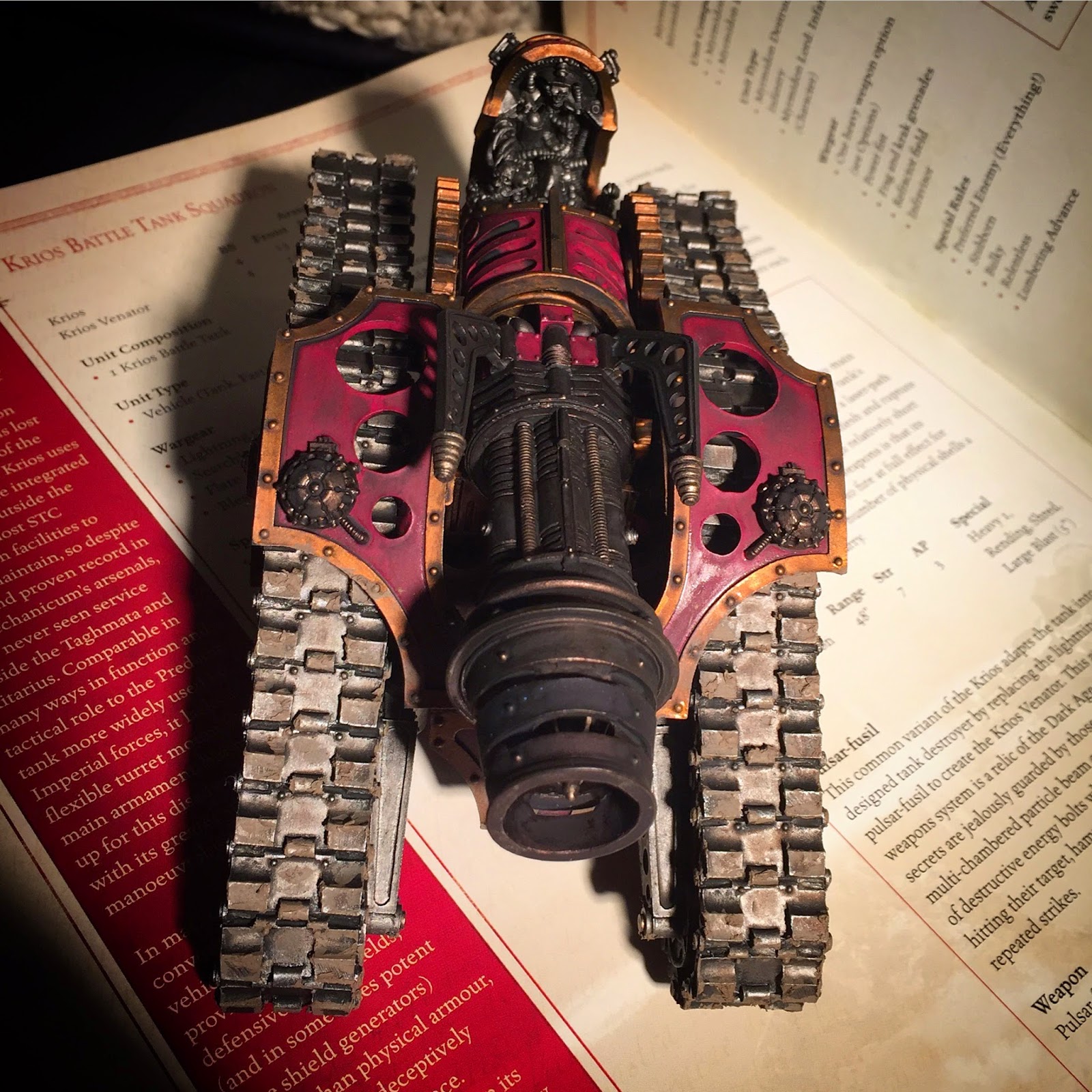 WarLlama 40k: Forge World Mechanicum Krios Venator