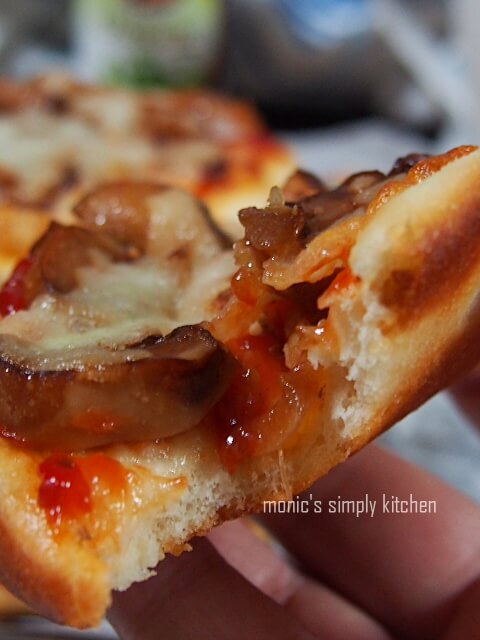 Pizza Mini Tanpa Telur Tanpa Ulen - Monic's Simply Kitchen