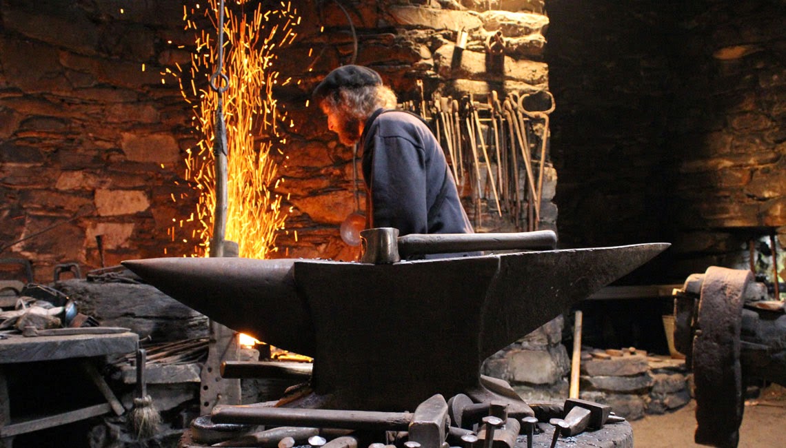 Forjar un hierro frío?