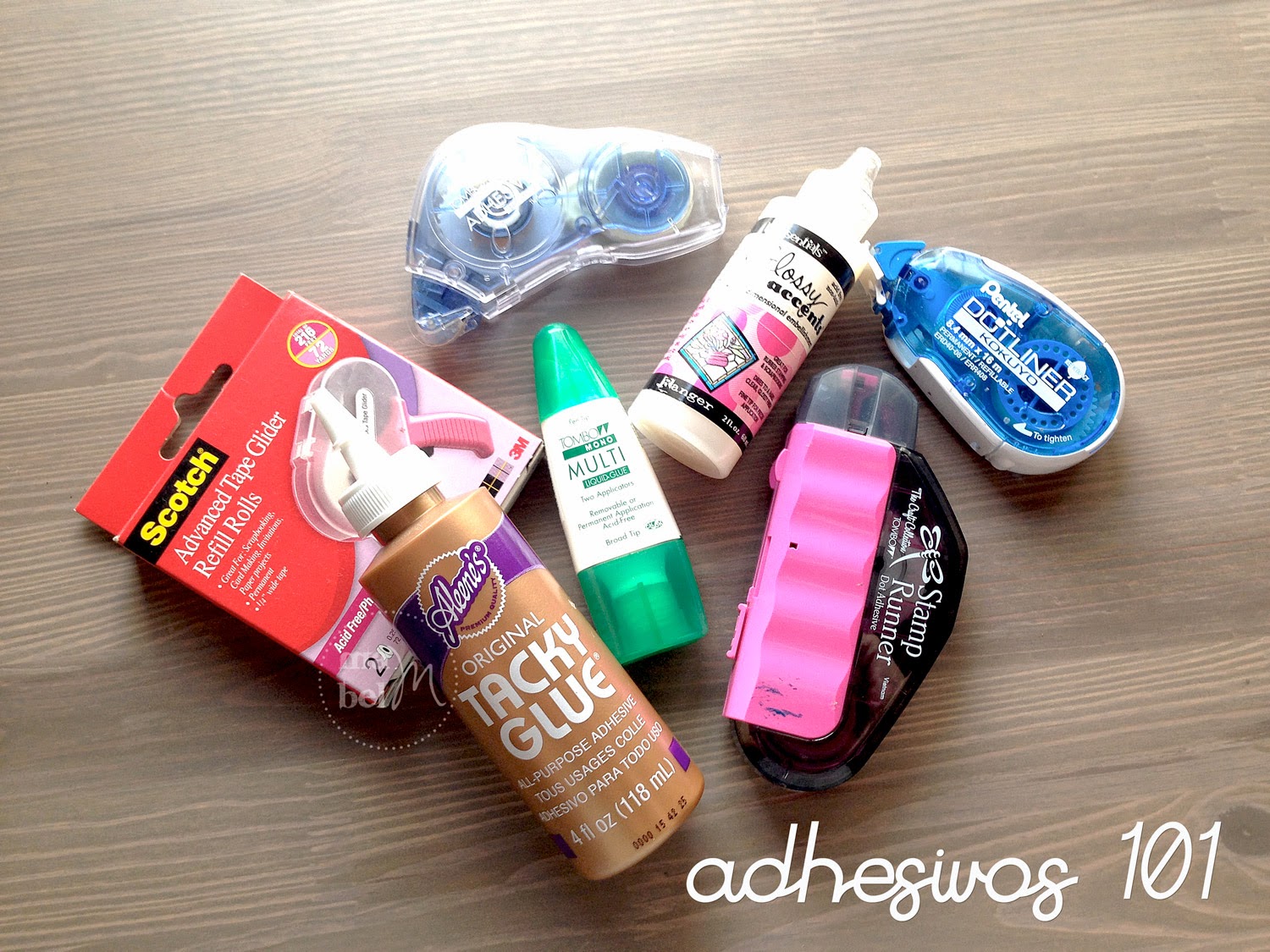 Adhesivos 101 - Miranda Be