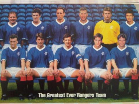 ANOTANDO FÚTBOL *: FOTOS HISTÓRICAS DEL GLASGOW RANGERS I