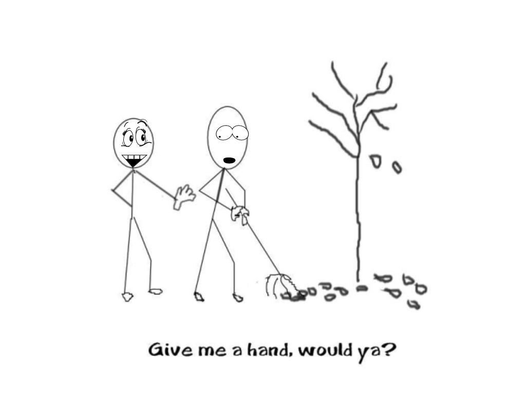 Coffee Break Funnies: Give Me a Hand