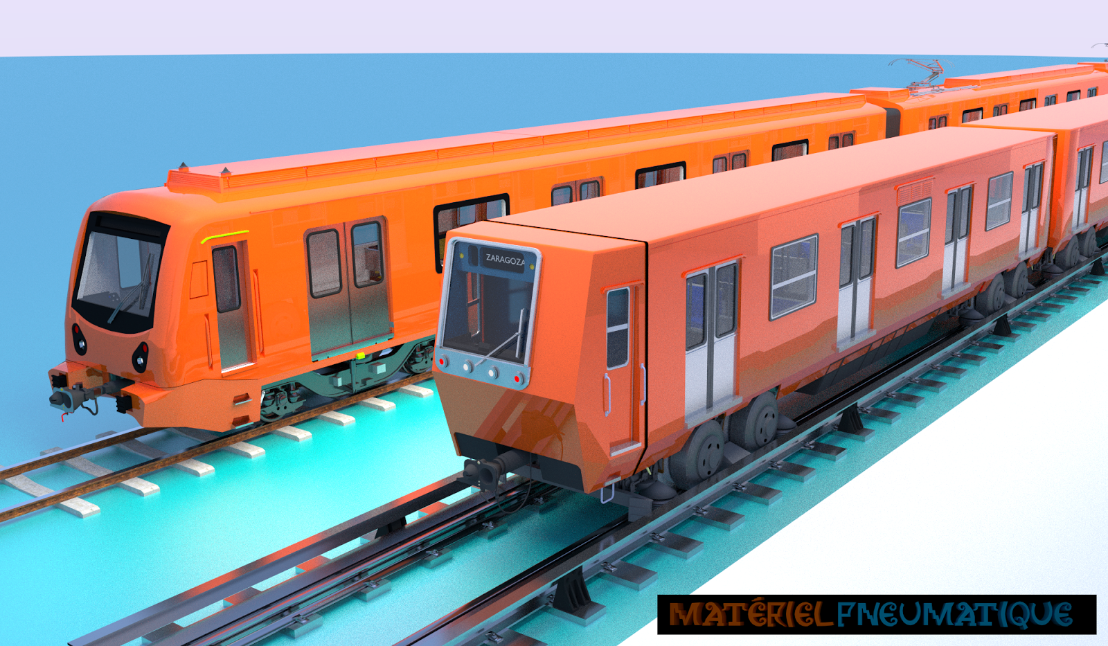 Renders del Metro: Bólidos sobre rieles