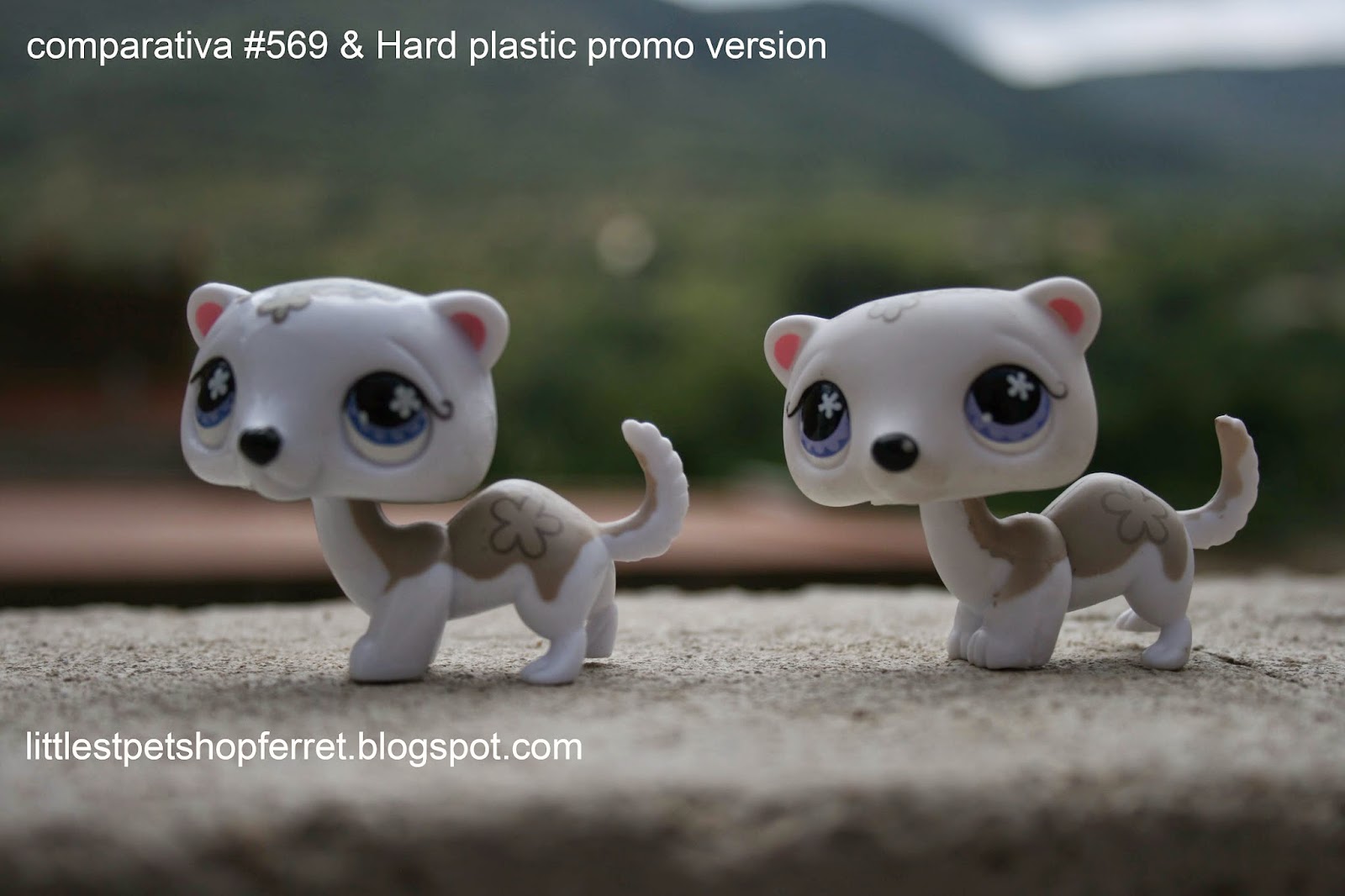 Littlest Pet Shop colección hurones.: LPS Ferret #569 & Hard plastic ...