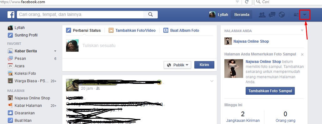 Pengalaman Hidupku: Cara Pasang Tombol Follow Facebook di Blogger