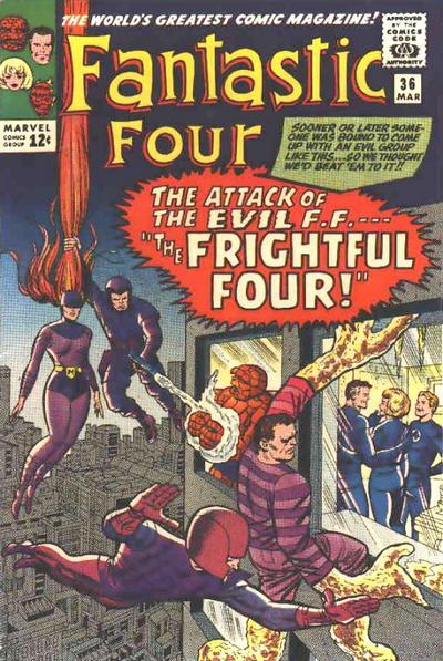 Dave's Comic Heroes Blog: Strange Tales of the Frightful Four