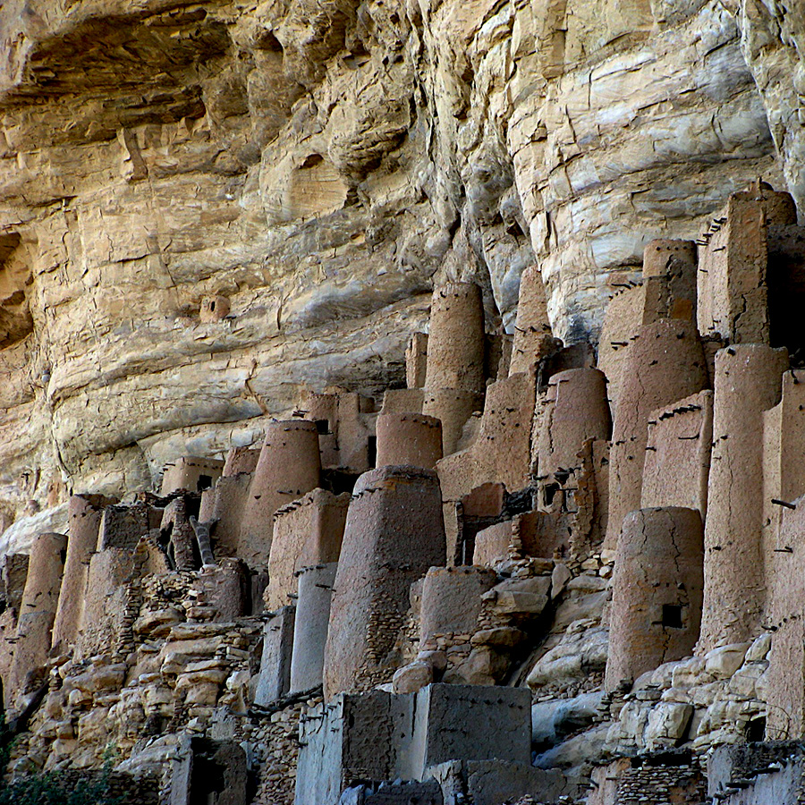 Afro Africa: Escarpado de Bandiagara e as habitações Dogon, Mali