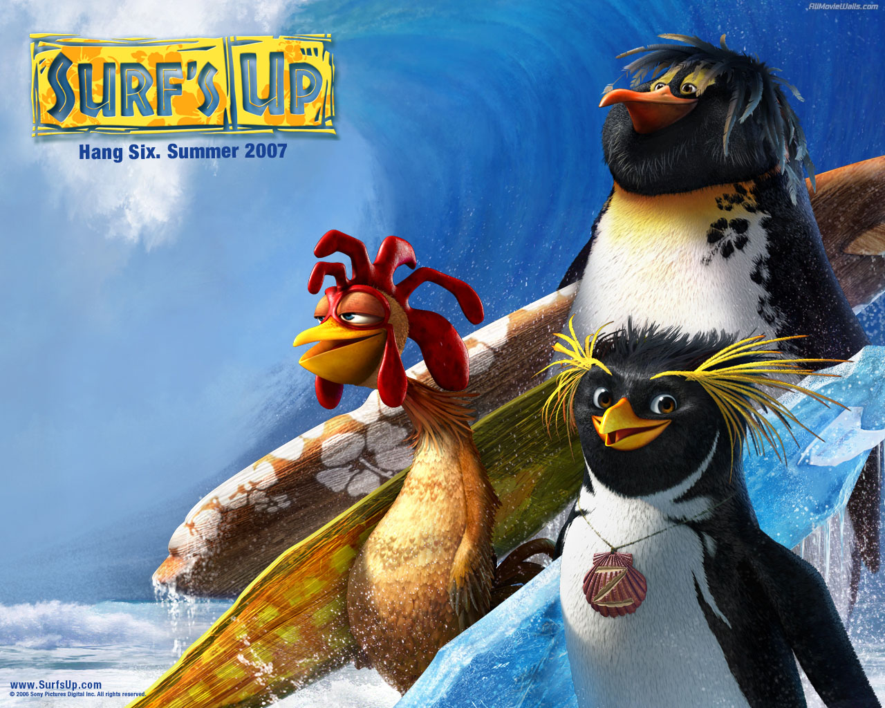 Koleksi Kartun Terbaik: Surfs Up - And Friend