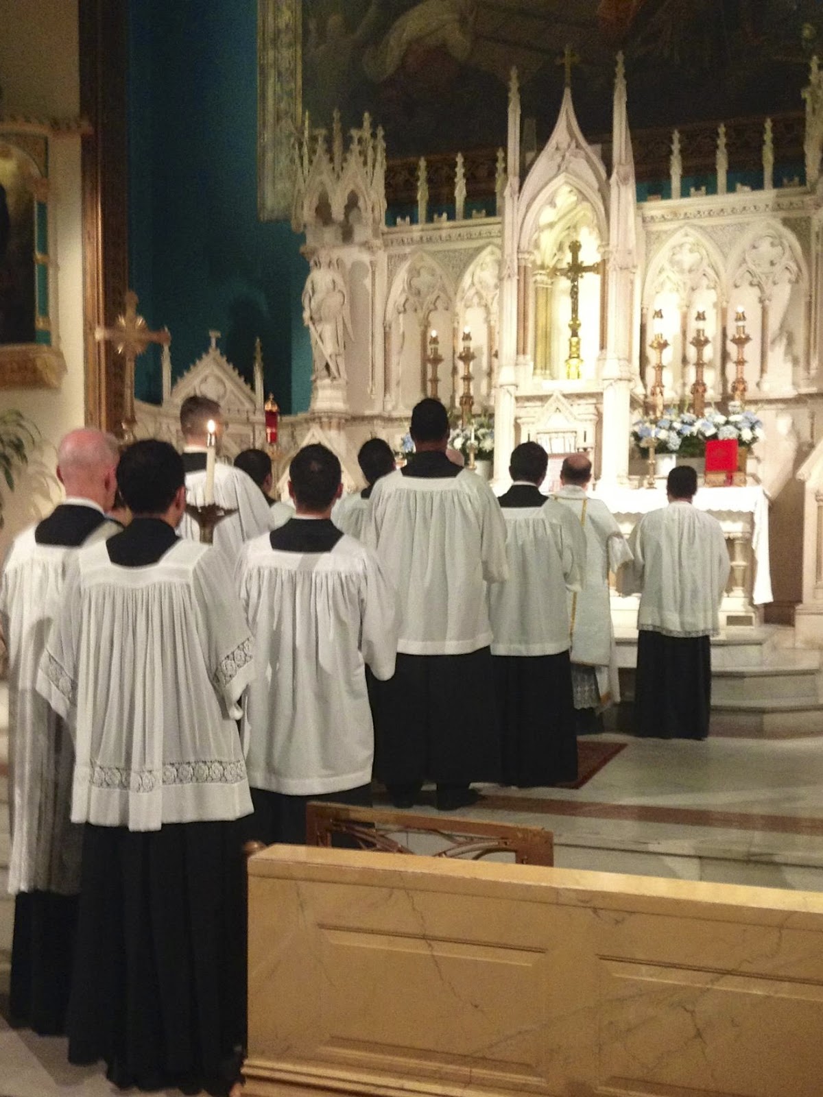New Liturgical Movement: Solemn High Mass for the Feast of the ...