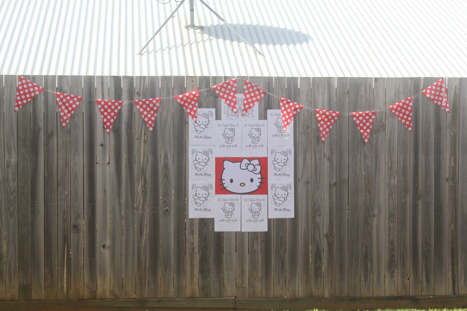 One Mummy's Musings: Isabella's Hello Kitty 7th Birthday Party