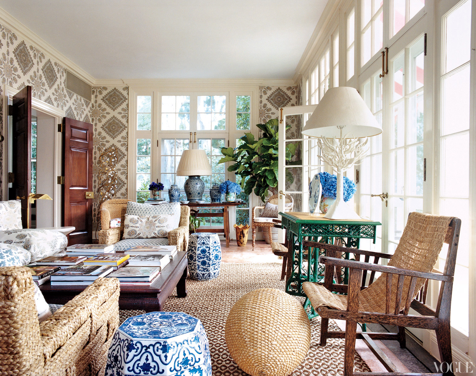 In Good Taste: Tory Burch's South Hampton Home