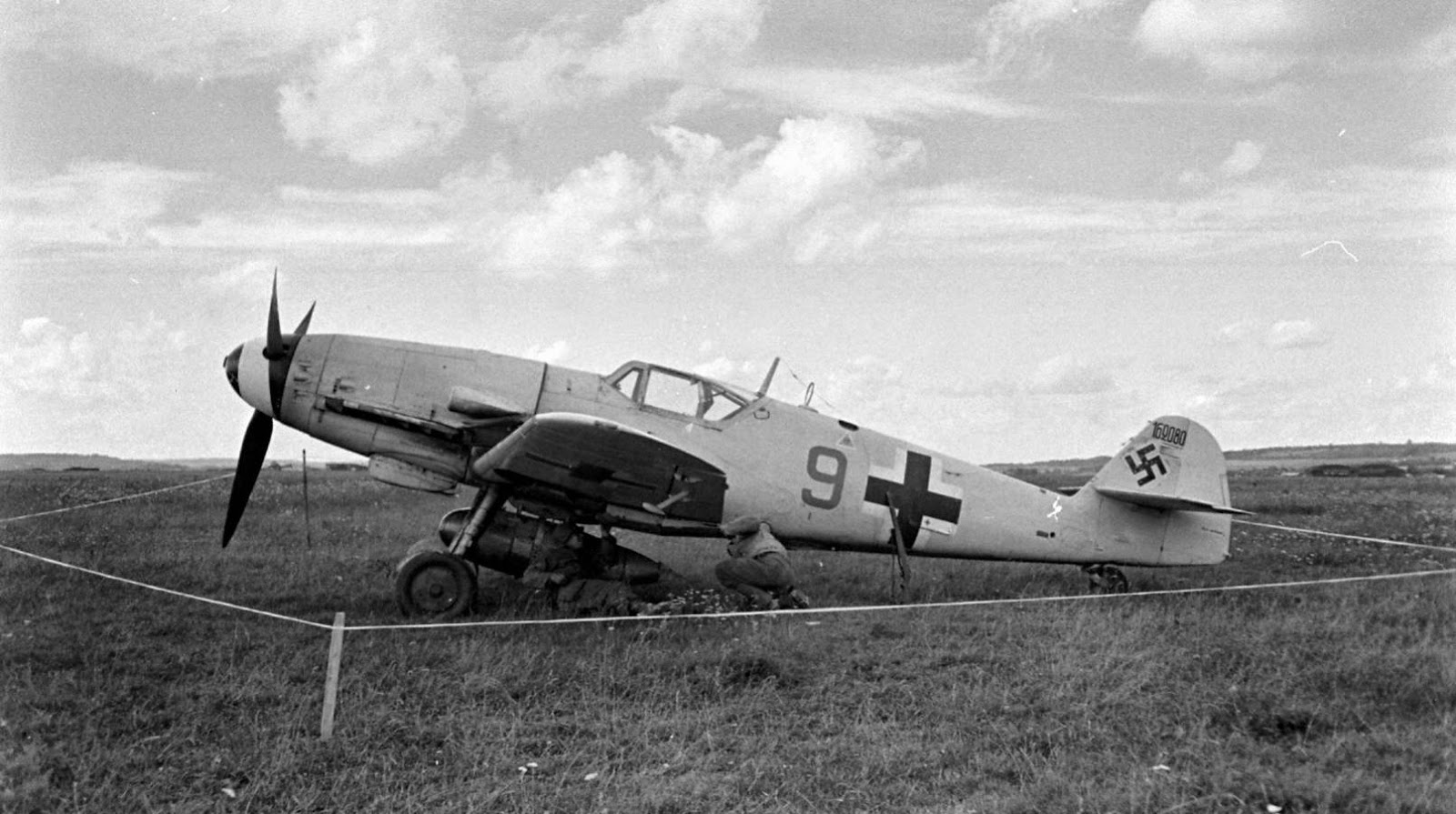 FalkeEins - the Luftwaffe blog: Bf 109 G-6/R2 with ASM-engine, WNr ...
