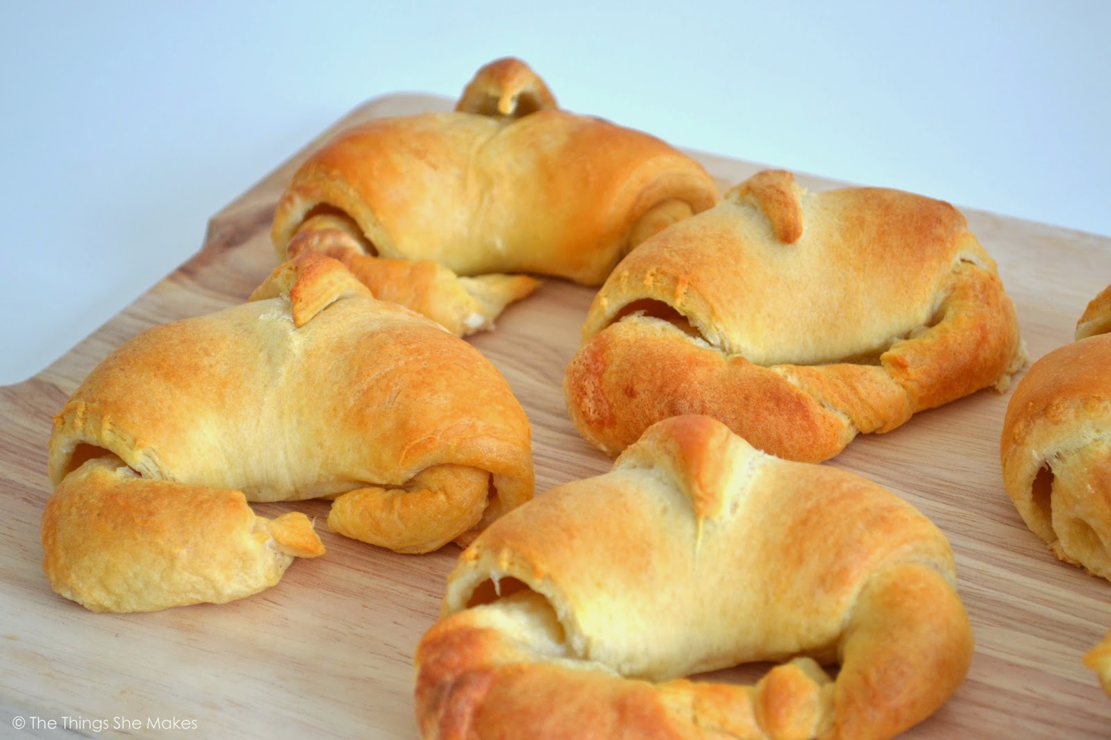 White Chocolate Croissants | The Things She Makes