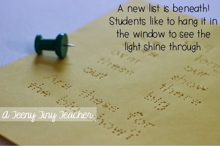 Pin It - Sight Word Edition (and a freebie) - A Teeny Tiny Teacher