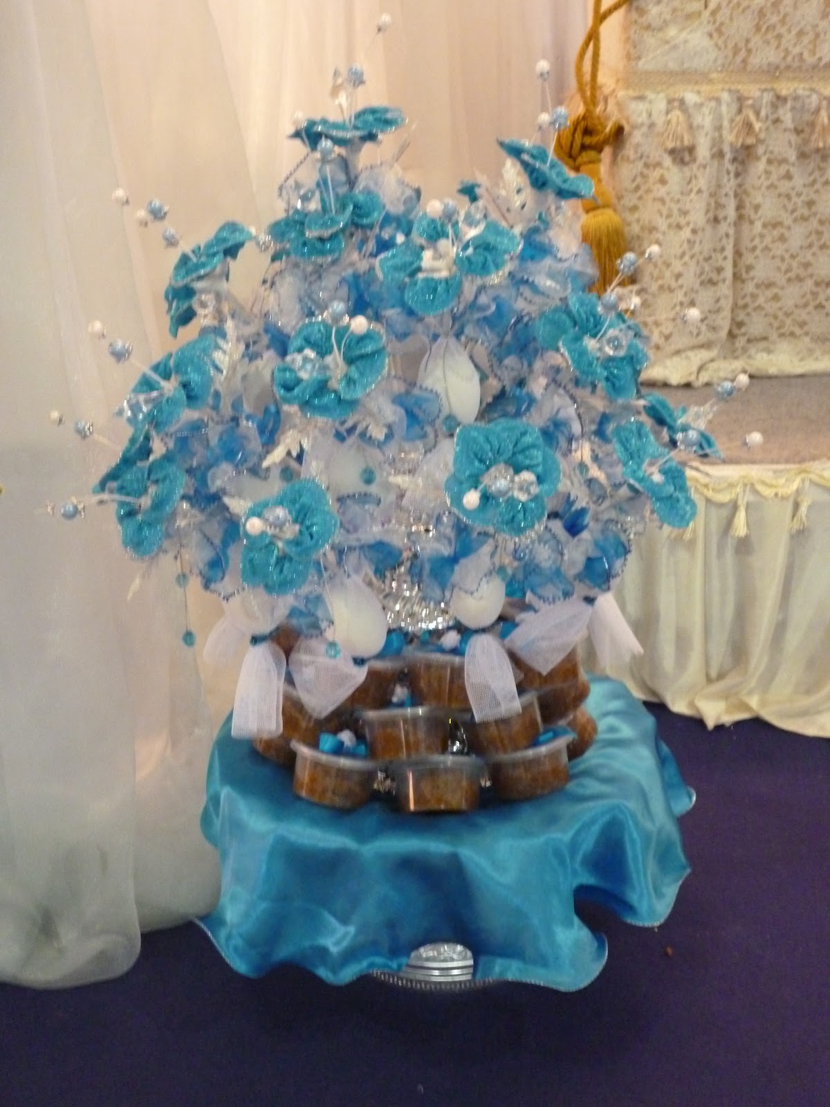 Gubahan Hantaran JS Creation: Bunga Telor with Wajik