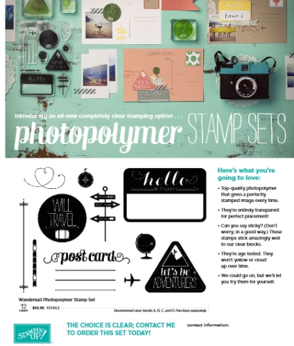 Stampin and Scrappin With Ri Ri: NEW SU! PHOTOPOLYMER STAMP SET ...