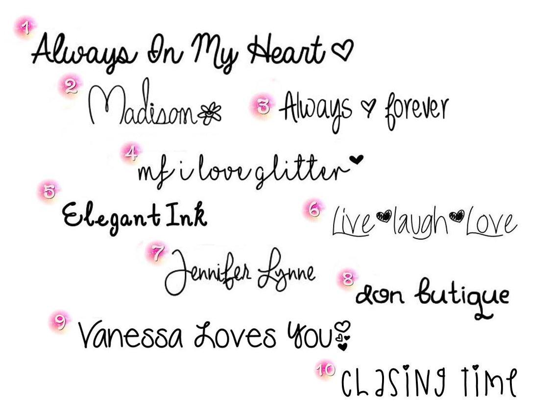 Versos Lembrados: 10 Fontes fofas para o seu blog