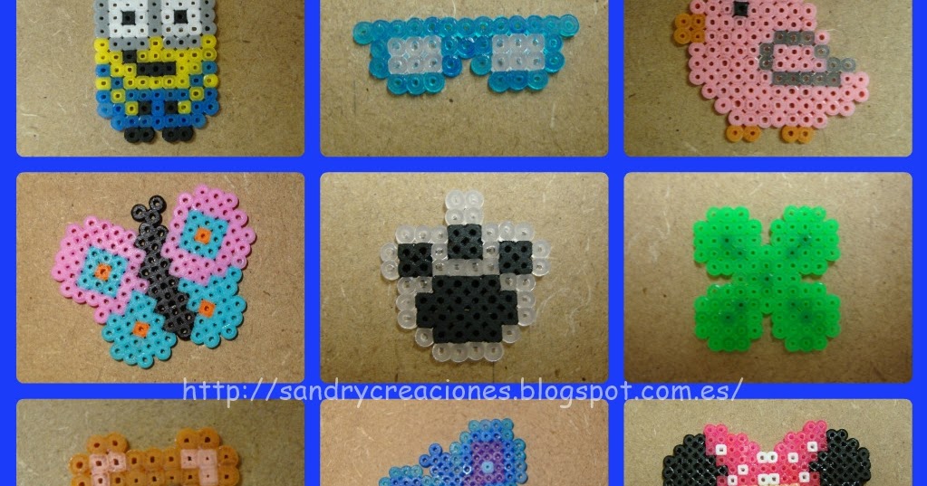 SanDryCreaciones: Patrones para iniciarte con hama beads