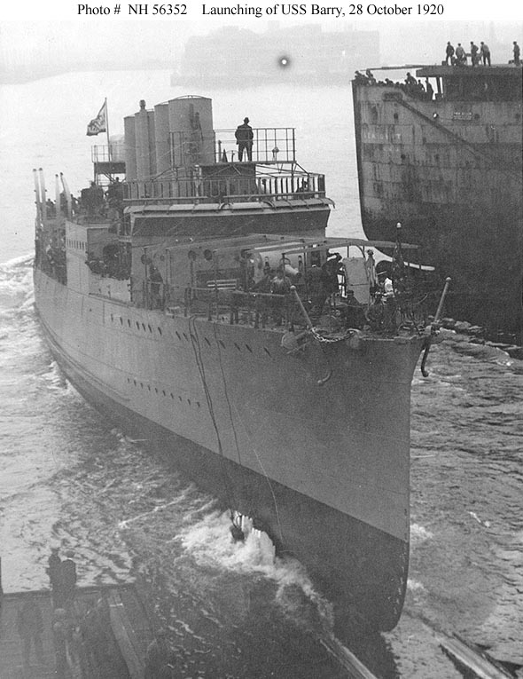 Naval Warfare: USS Barry (DD-248, APD-29)