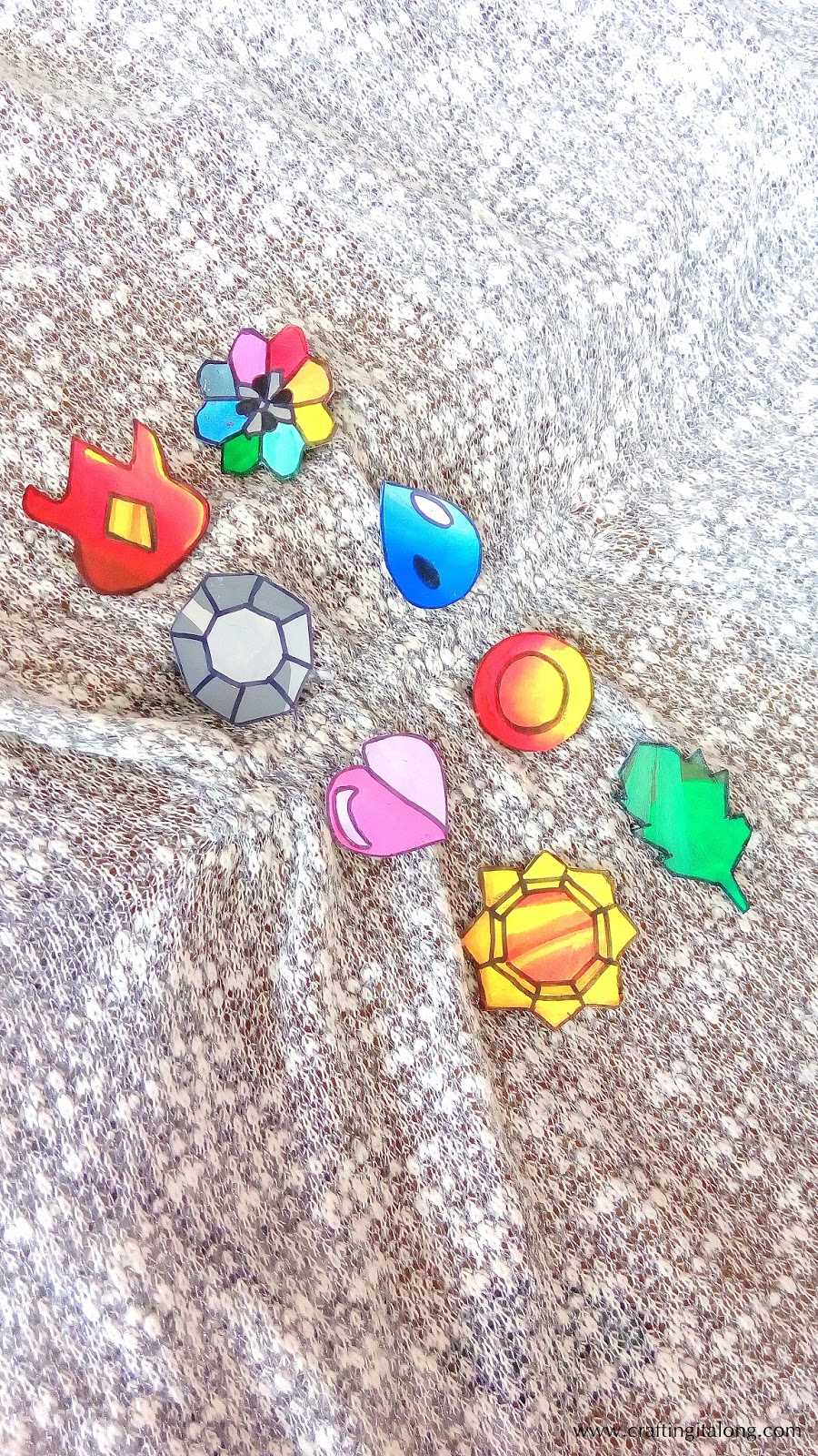 DIY Pokemon Badges ~ CRAFTING IT ALONG