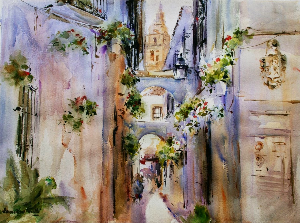 Laurentino Marti, 1946 ~ Watercolor painter | Tutt'Art@ | Pittura ...