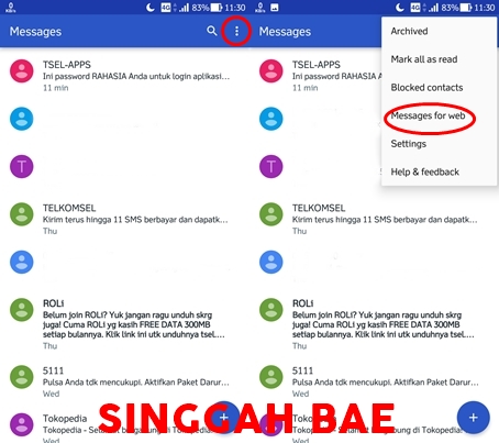 Cara Mengirim Pesan di Komputer Melalui Web dengan Android Messages ...