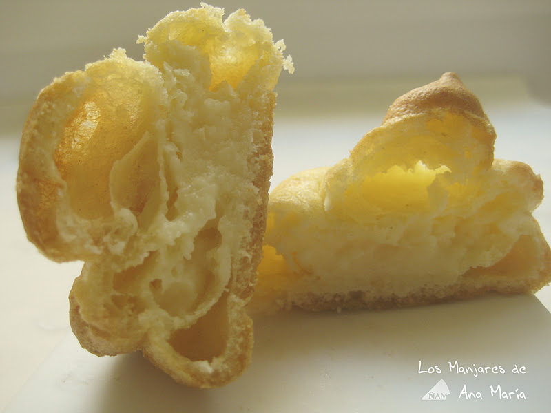 Los manjares de Ana María: Lionesas con crema pastelera