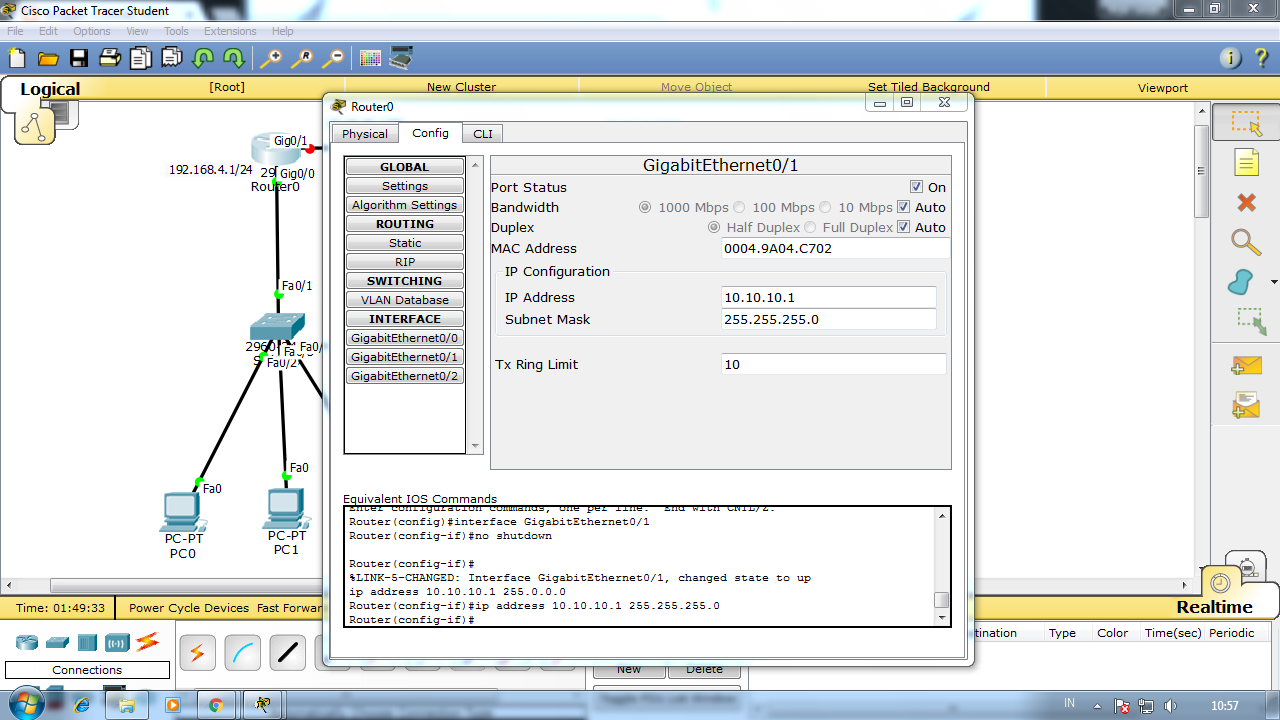 Cara Membuat Static Routing di Cisco Packet Tracer | Ahmad Faizin ... Cara Membuat Static Routing di Cisco Packet Tracer | Ahmad Faizin ...