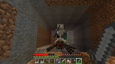 Minecraft for noobs: Hostile Mobs- Spiders, Cave Spiders & Spider Jockey!