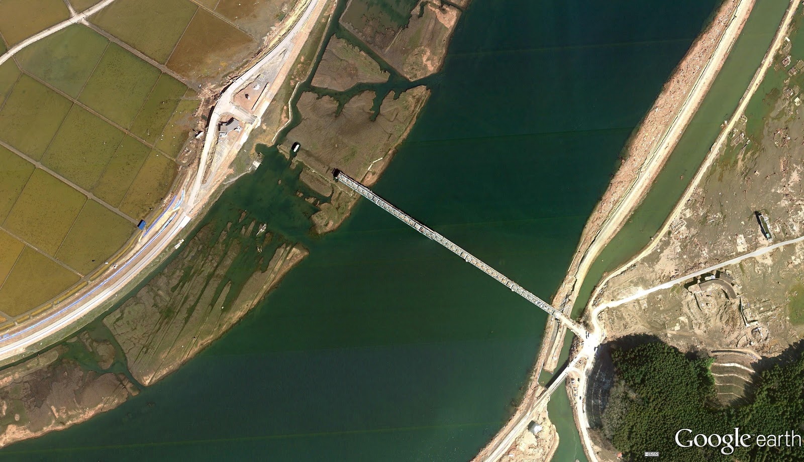 Bridge of the Week: Miyagi, Japan's Bridges: Kitakami River Bridge (7)