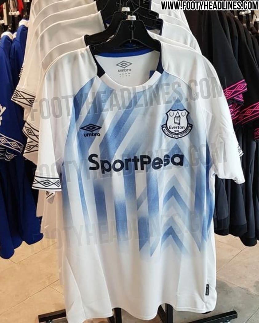 Outstanding Everton 18-19 Away & Third Kits Revealed - Footy Headlines