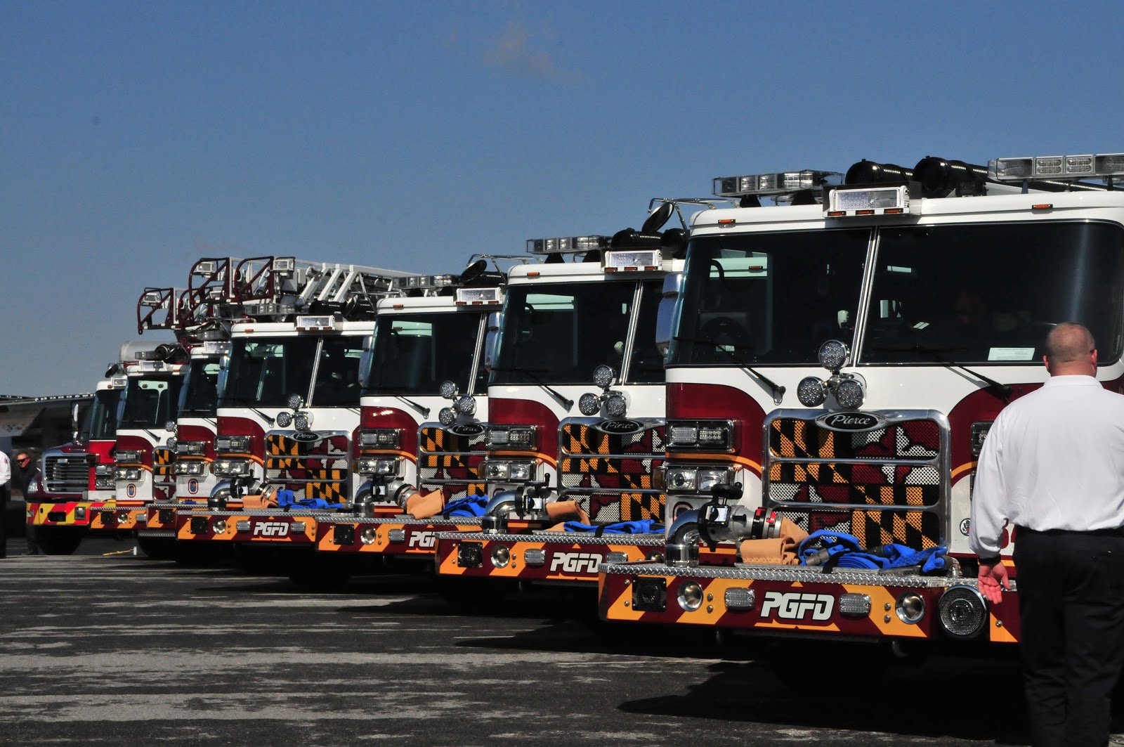 PGFD Ceremonial Placing of New Apparatus In-Service
