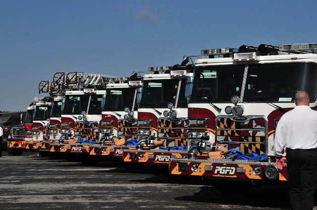 PGFD Ceremonial Placing of New Apparatus In-Service