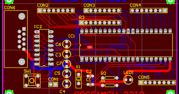 Minimum System Microcontroller 89C51 Dilengkapi Dengan Rangkaian Serial ...