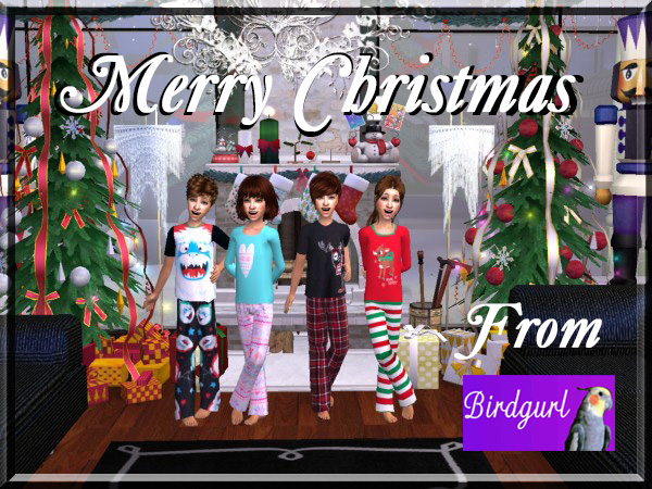 Birdgurl's Sims 2 Creations: MERRY CHRISTMAS FROM BIRDGURL!