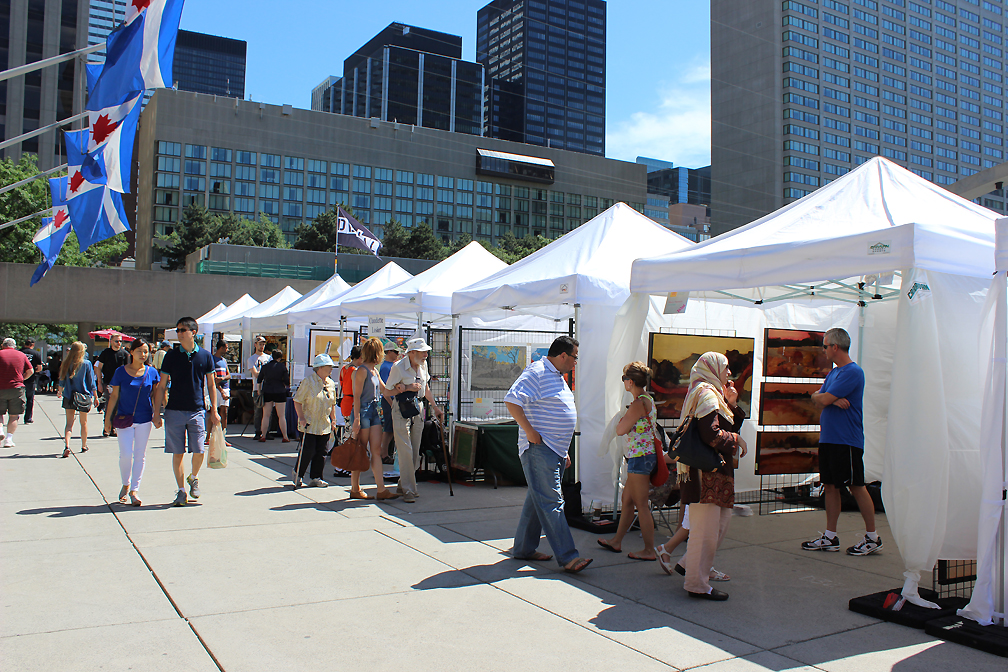 The Art of Marianne Morris: Toronto Outdoor Art Show - 2014 Edition