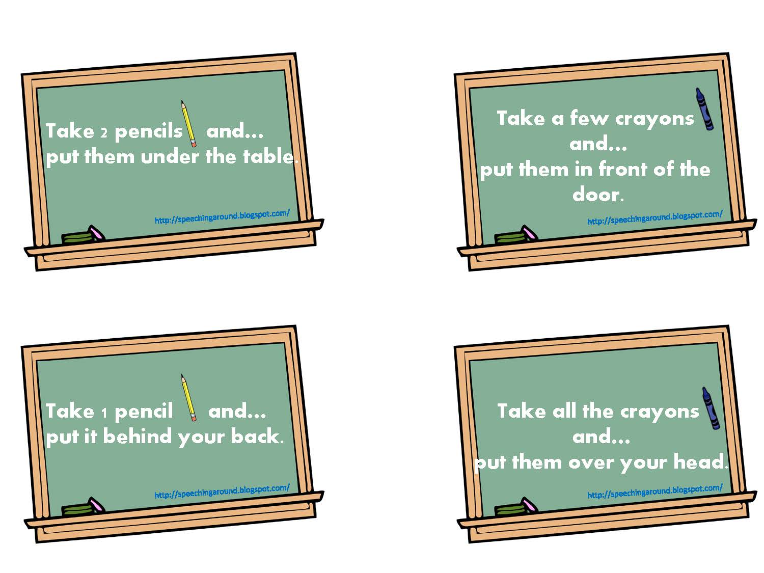 Speeching Around: Following complex directions