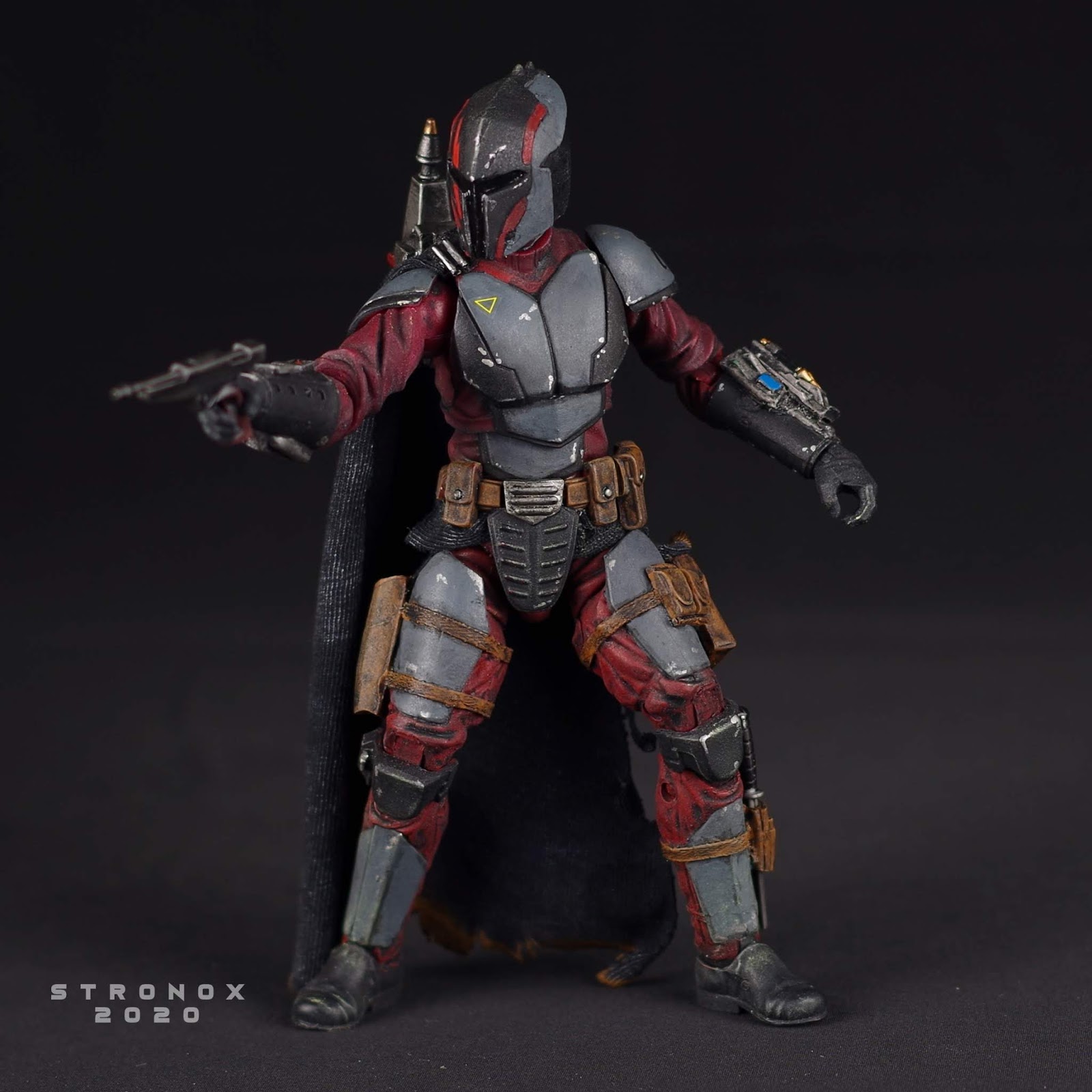 Stronox Custom Figures: Star Wars The Black Series: Mandalorian Jedi Hunter