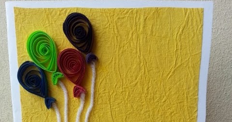 Life's little treasures: Quilled birthday girl card