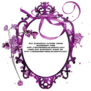 BKC Designs: Emo Glamorous Cluster Frame