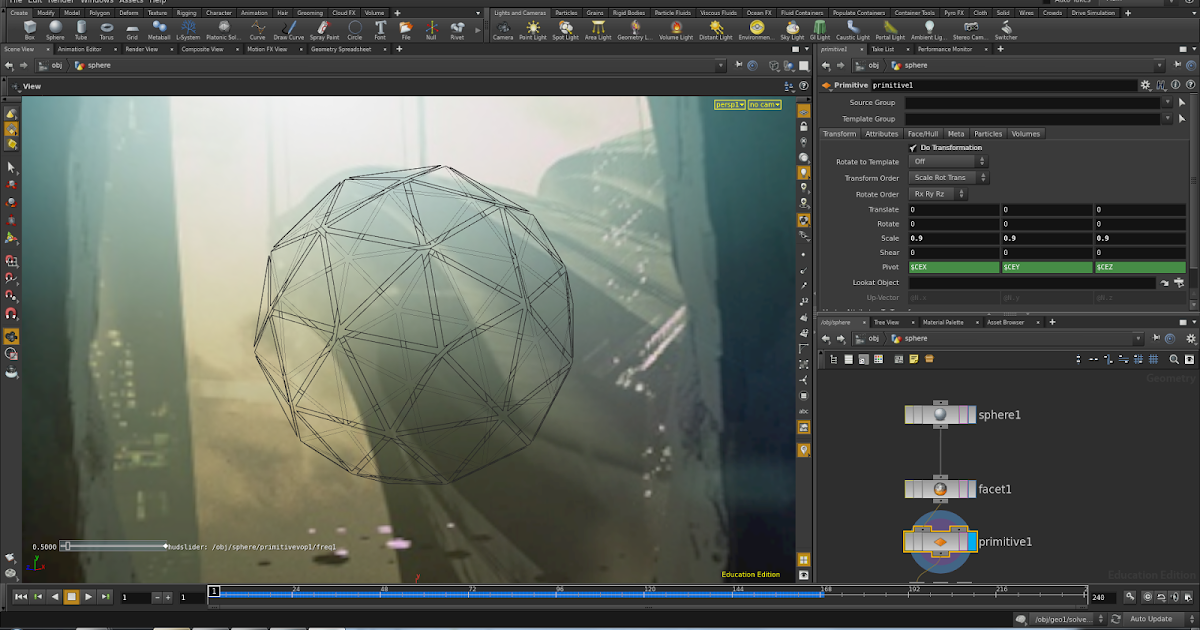 Houdini Pattern Animation