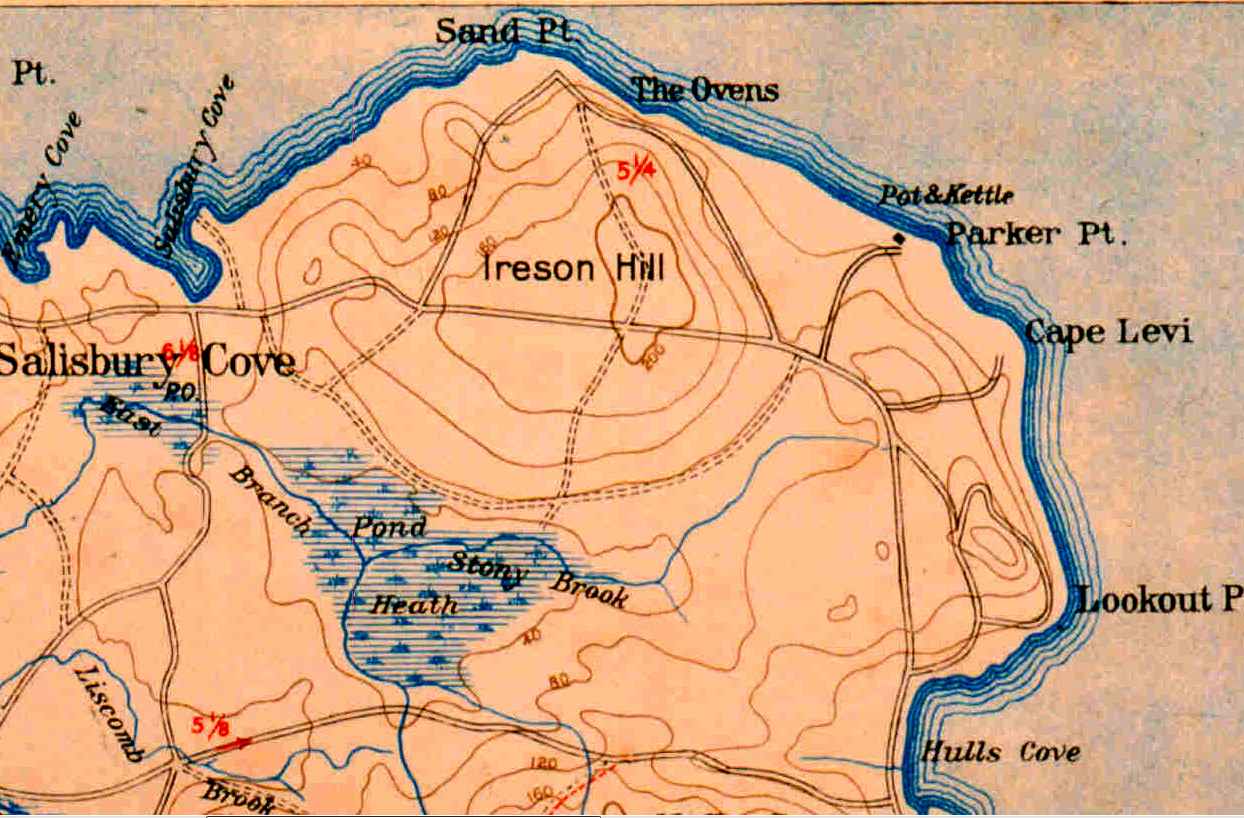 OLD MAPS OF ACADIA NATIONAL PARK: OLD MAPS COLLECTION