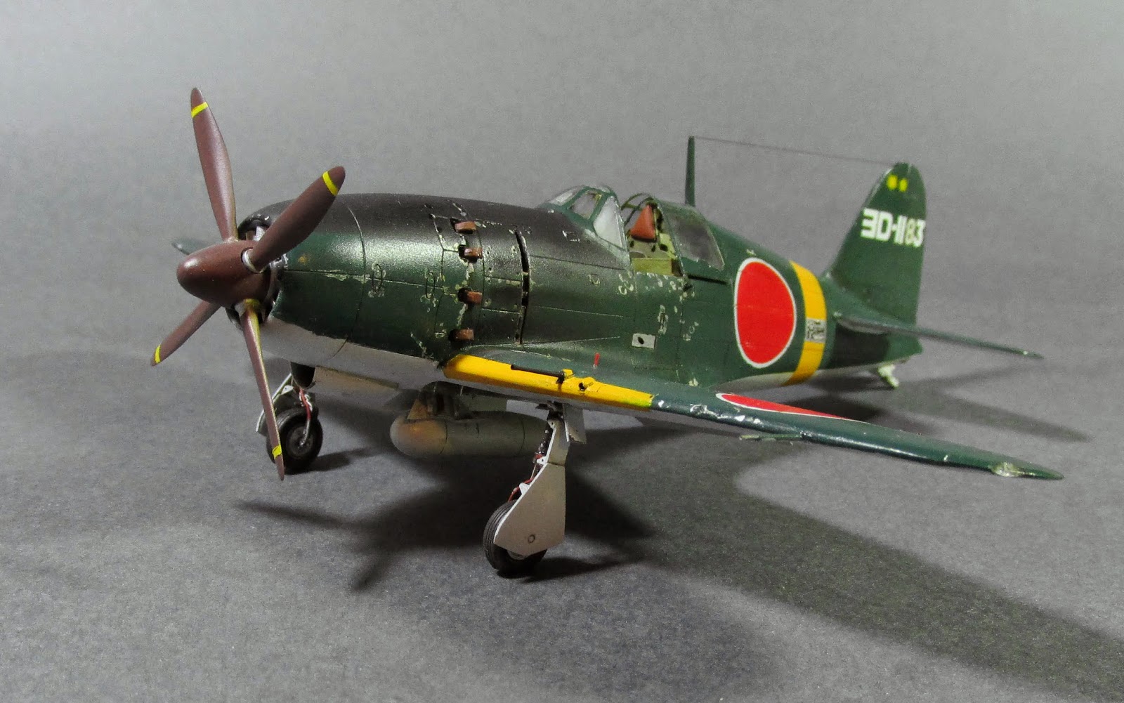 Historical Miniatures by Calin Ungureanu: Mitsubishi J2M Raiden