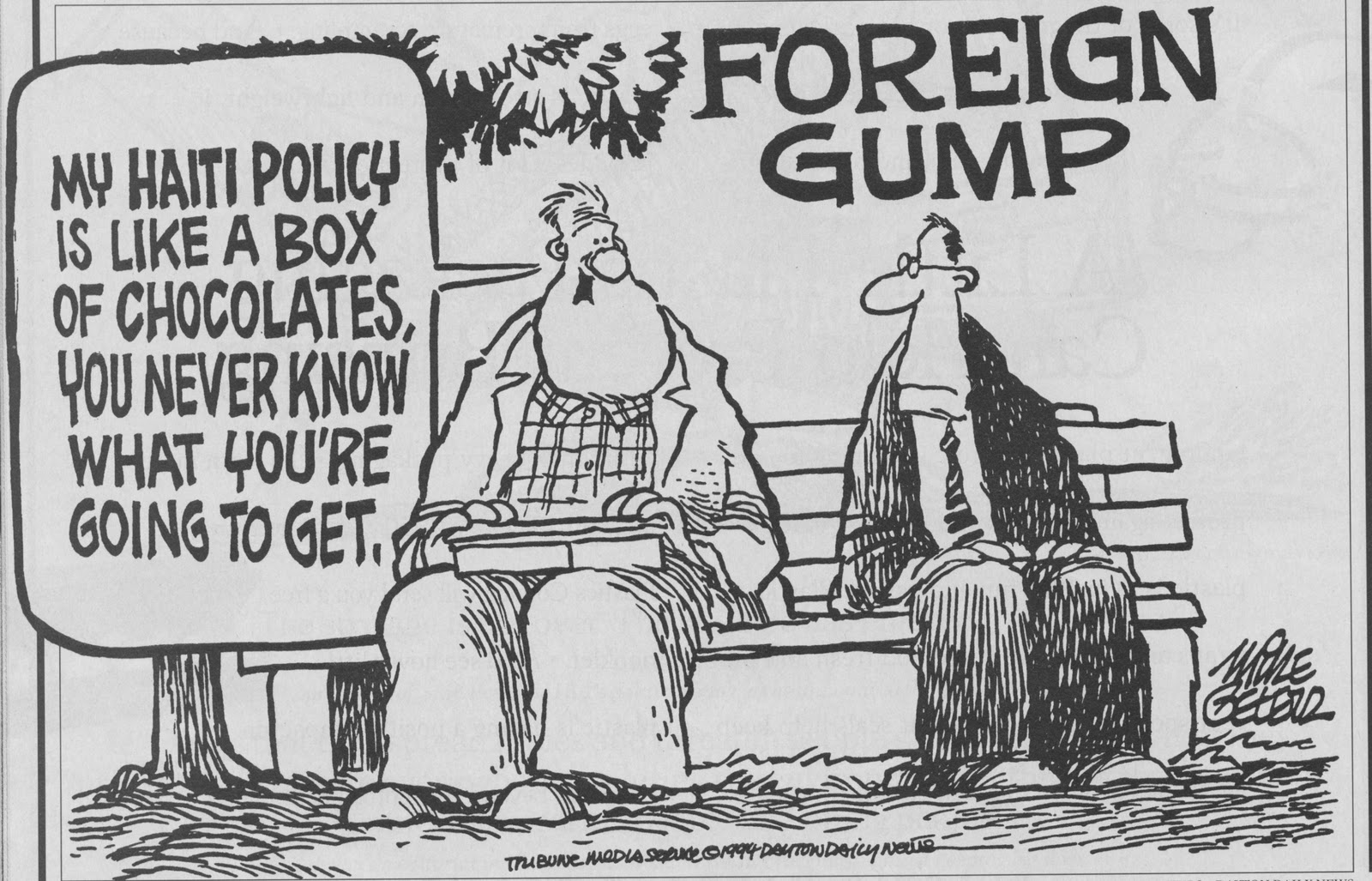 Uprooted Philosopher: Cartoons from 1994