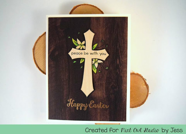 Mint Owl Studio: Religious Themed Easter Card