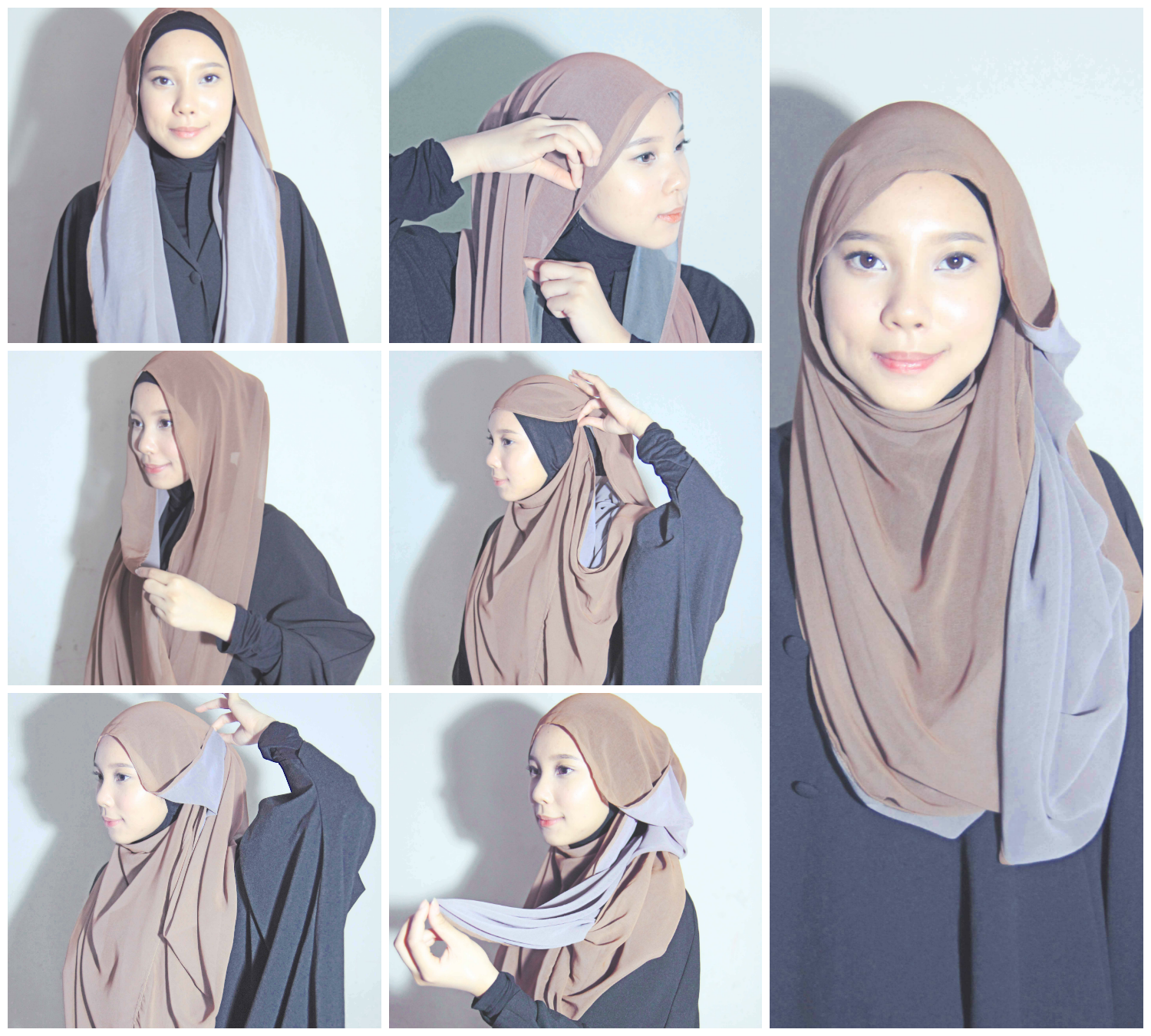 Tutorial Hijab Anak Kecil