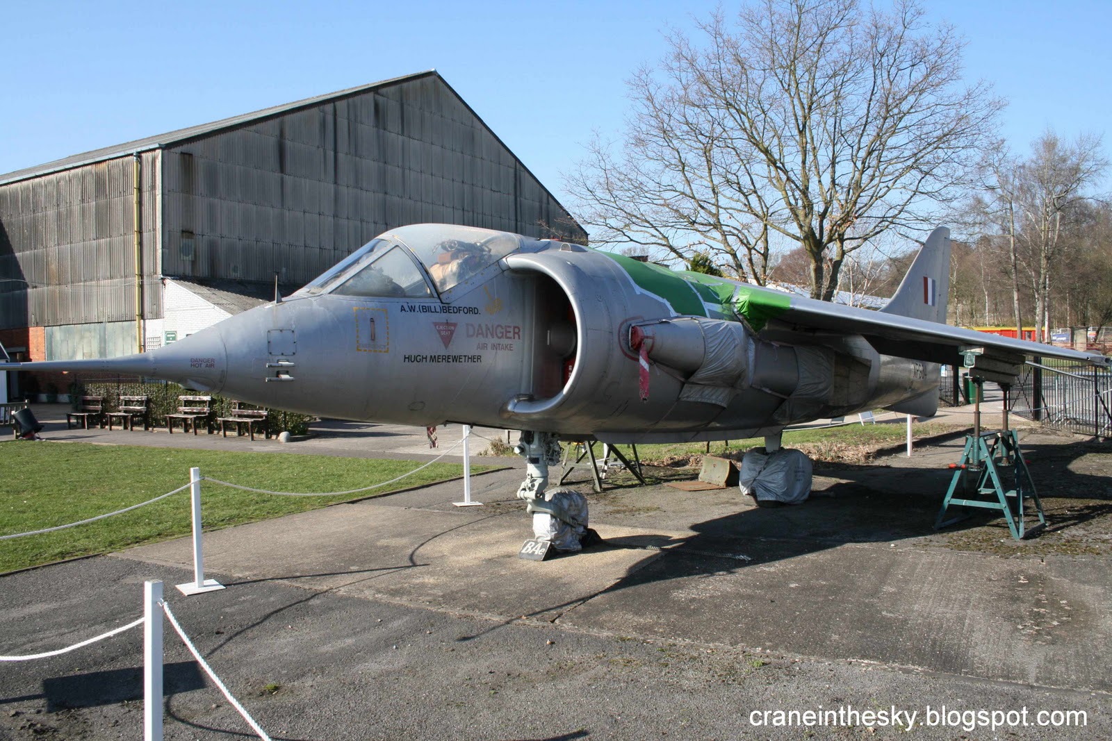 Журавль в небе: Последний, шестой прототип Hawker P.1127 XP984